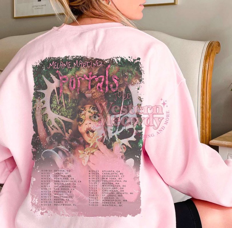 Portals Tour Sweatshirt - Portals Merch - Western Meowdy