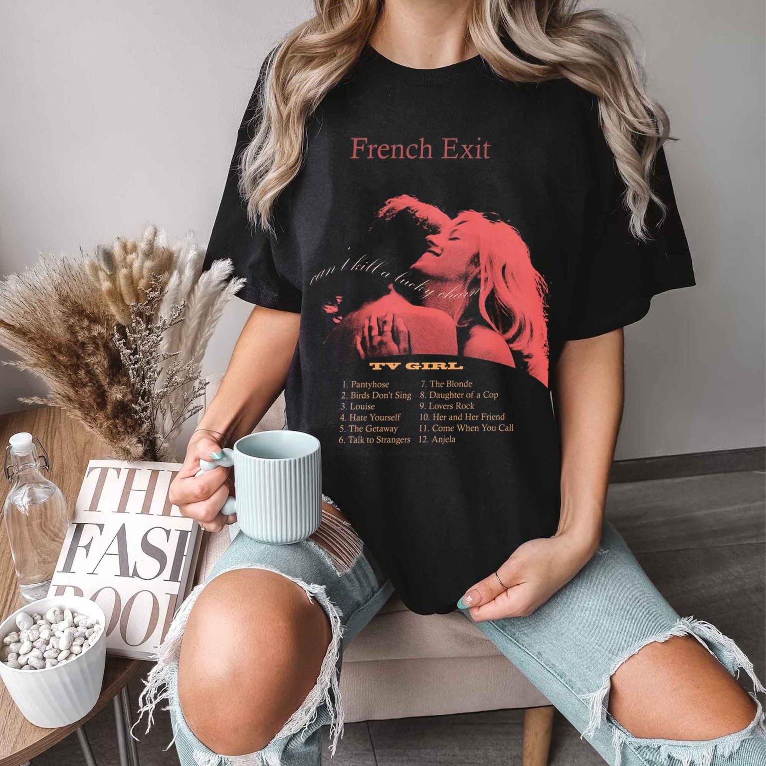 TV Girl French Exit Album Songs Shirt - Western Meowdy