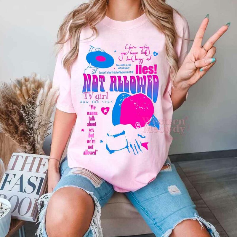 TV Girl Not Allowed - Western Meowdy