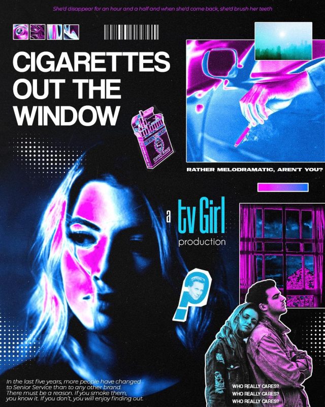 TV Girl Cigarettes Out The Window - Western Meowdy
